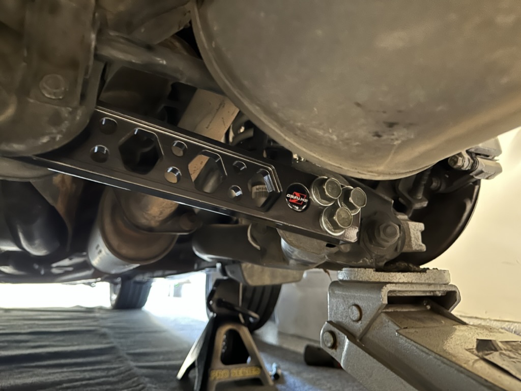Refreshing the rear suspension components: Installing KTuned Lower ...