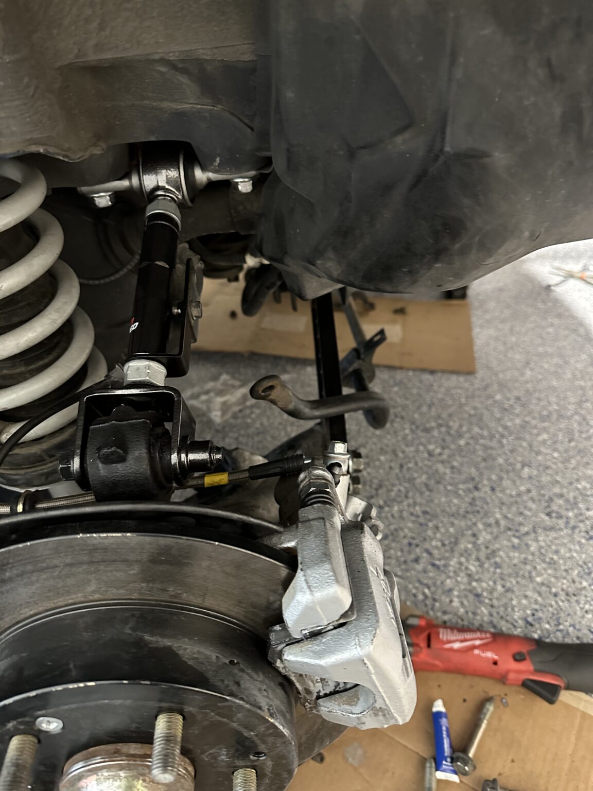 Refreshing the rear suspension components: Installing KTuned Lower ...