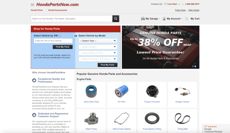 The Ultimate Guide to Buying Honda OEM parts: Top 3 Reliable Sources - RevCircle